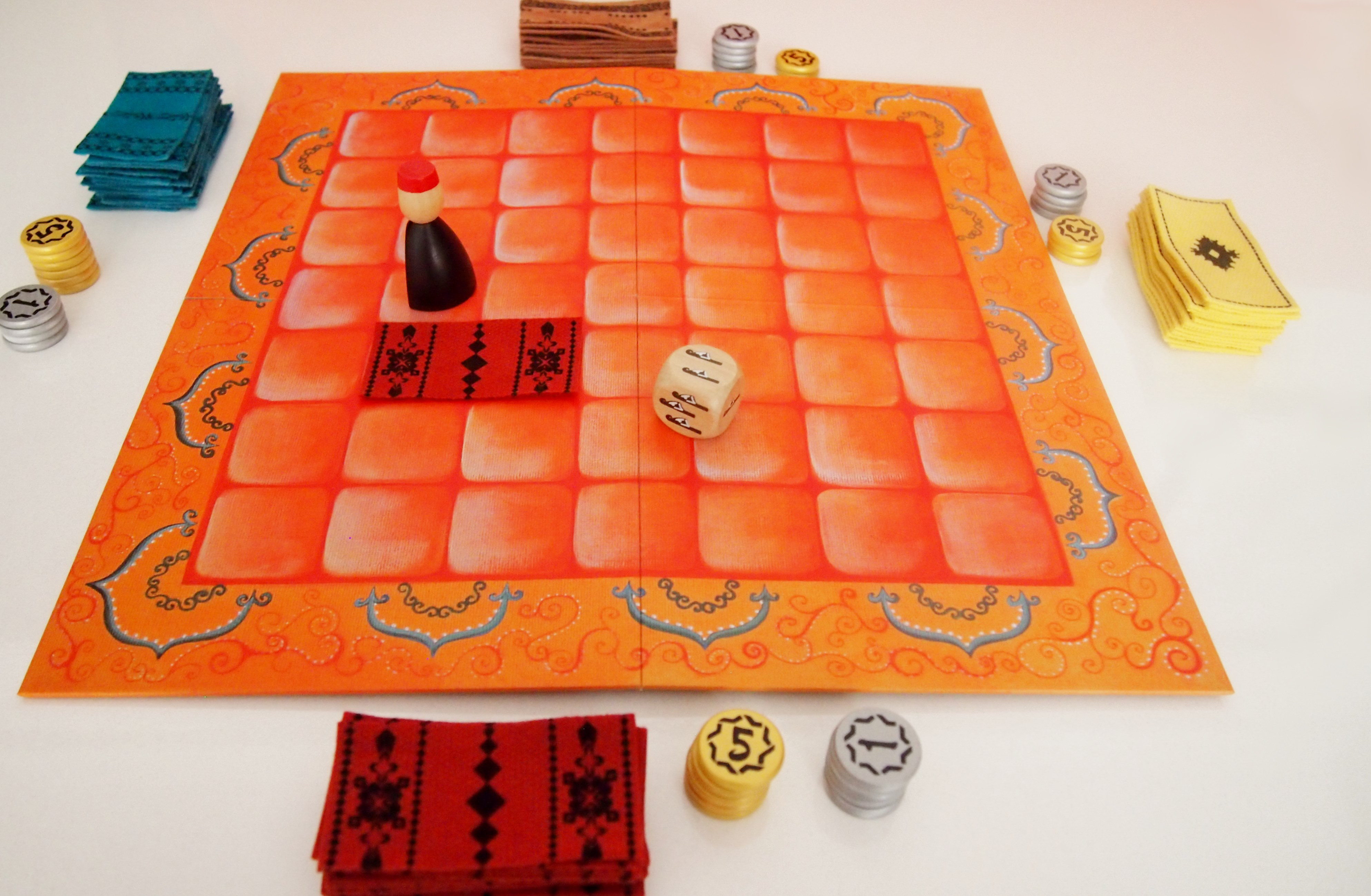 Plano Detalle: Marrakech • Consola y Tablero