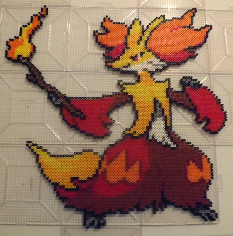 13 Hama Beads de Pokémon • Consola y Tablero