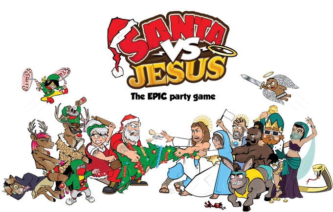 Santa VS Jesus: una batalla de cartas para demostrar quién manda en ...