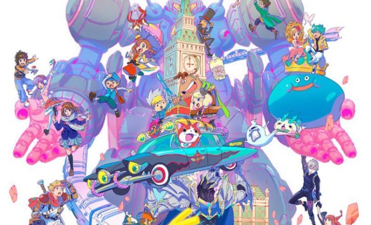 Level-5 cumple 20 años con una bonita ilustración • Consola y Tablero