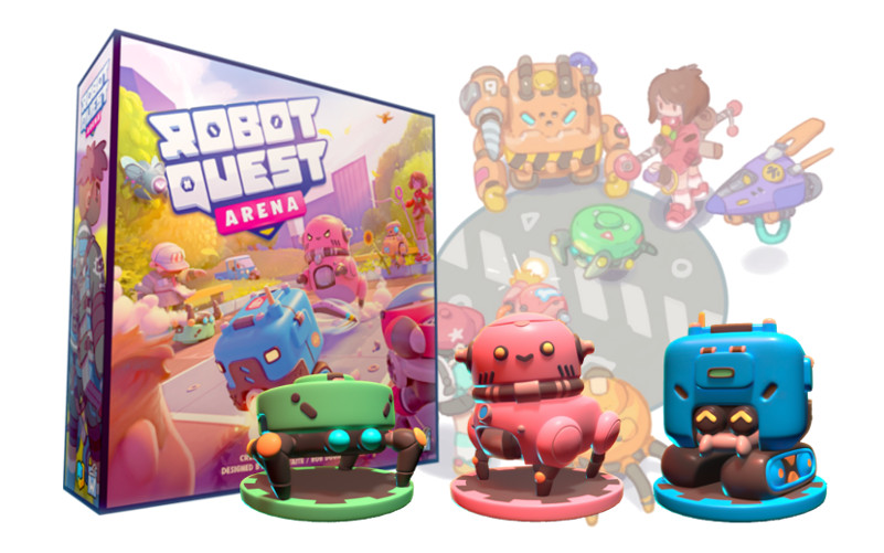 Robot Quest Arena supera los 150.000 euros recaudados • Consola y Tablero