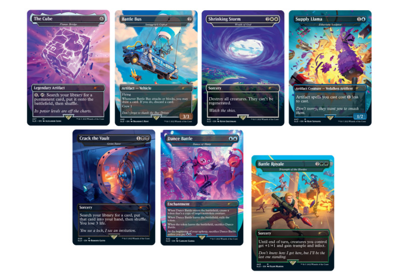 Así son las cartas de Magic: The Gathering de Fortnite • Consola y Tablero