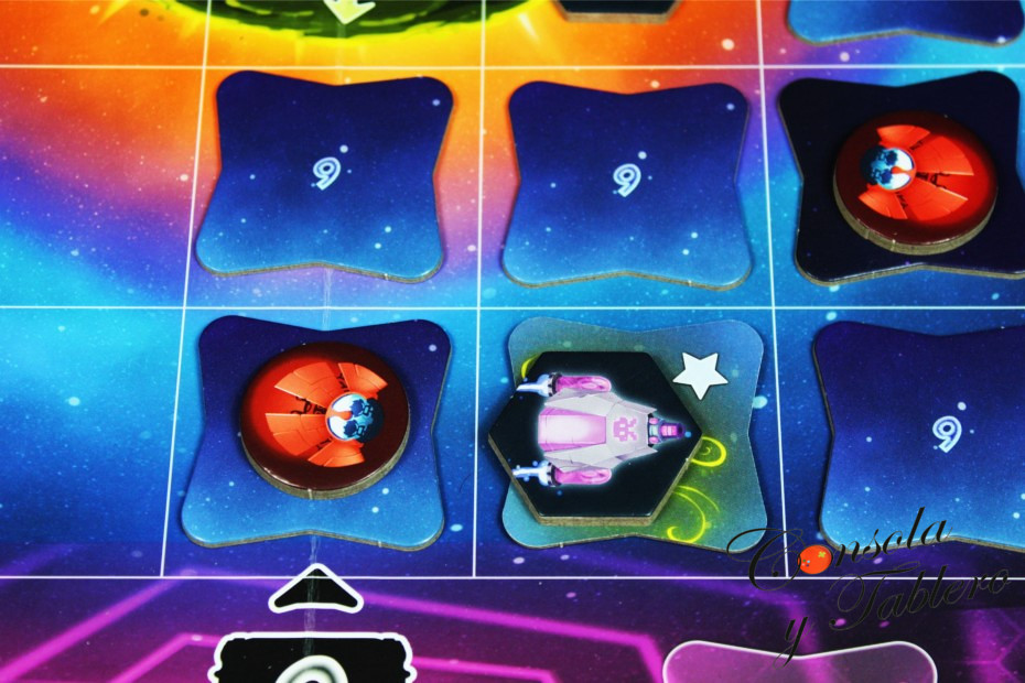 Plano Detalle: Star Clicker • Consola y Tablero