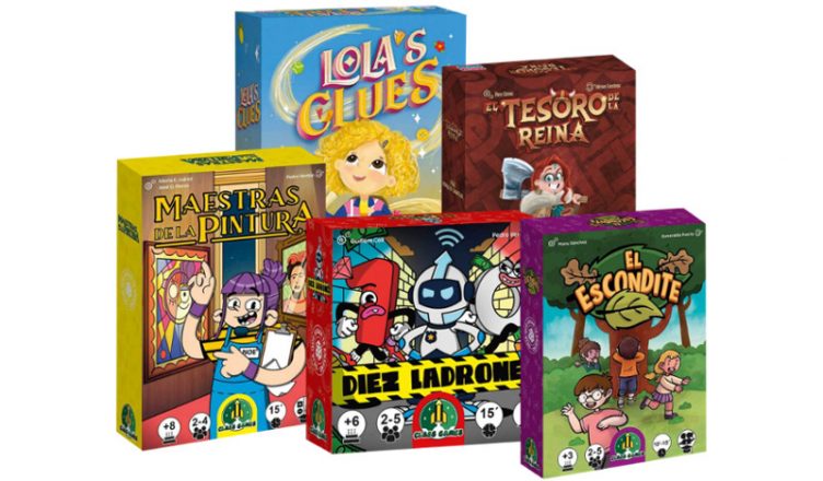 Falomir incrementa su catálogo con cinco juegos de mesa • Consola y Tablero