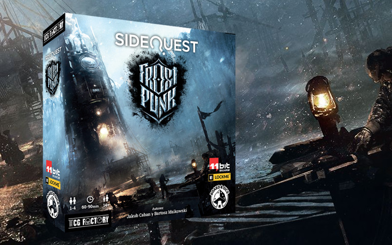 TCG Factory publica Side Quest Frostpunk en unos días • Consola y Tablero