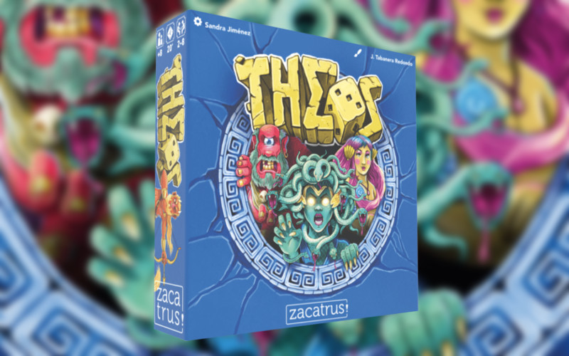 Theos: mitología griega y dados para finales de año • Consola y Tablero