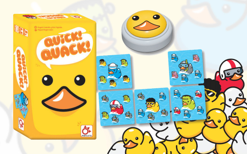 Mercurio publicará Quick! Quack! en los próximos meses • Consola y Tablero