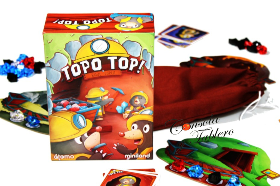 Plano Detalle: Topo Top! • Consola y Tablero