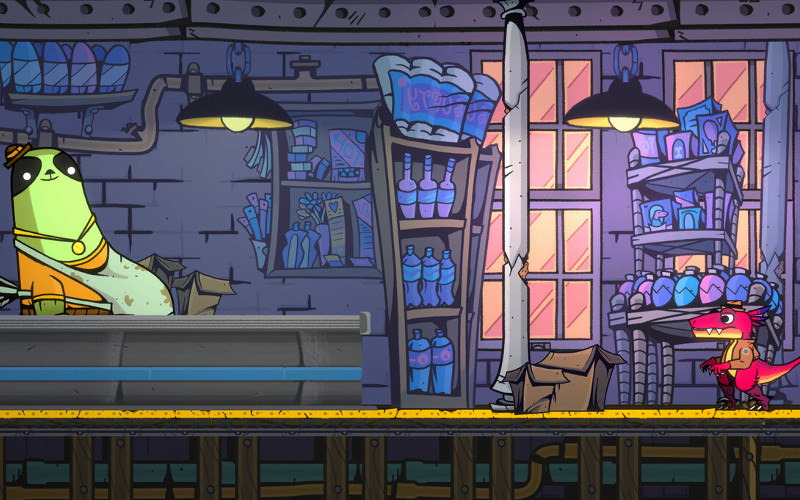 GNAW: un metroidvania de dinosaurios en PC y consolas • Consola y Tablero